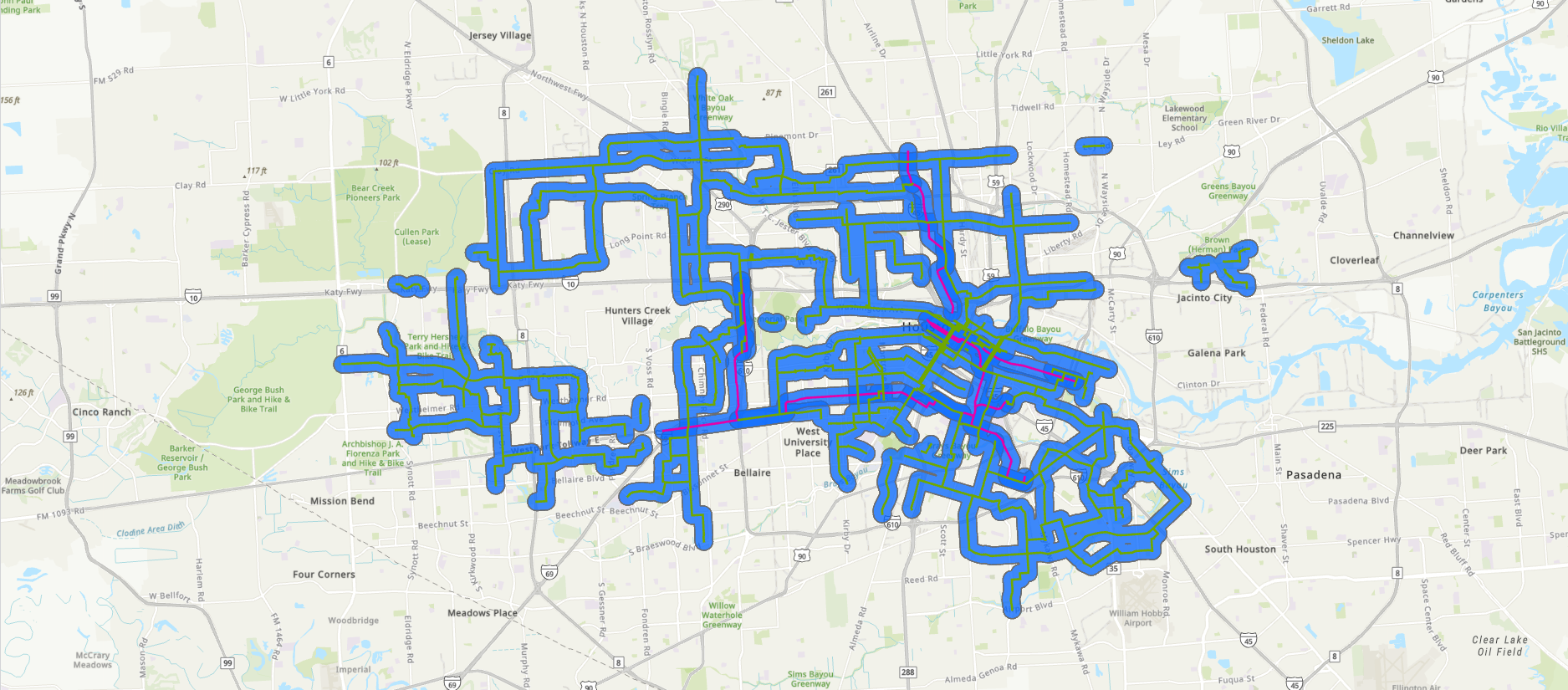 6c: Using vector data for Bike Lanes | Spatialnode
